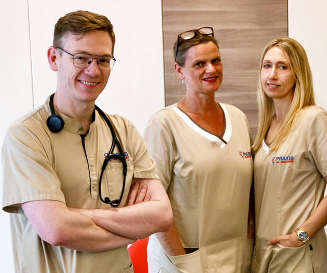 Praxis am Kreuzberg in Berlin, Dr. med. univ. Thomas Bode